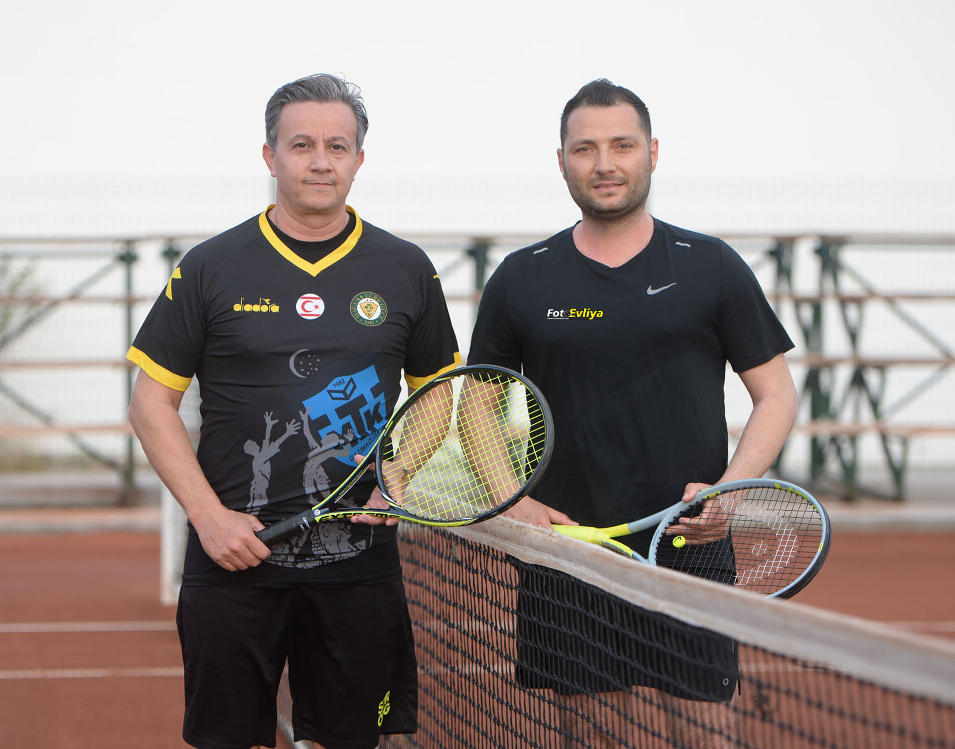 KKTF Senyör ve Tenise Hoş Geldin Turnuvası başladı - Gıynık Spor